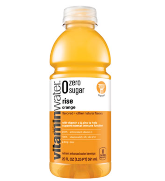 Rise Orange Electrolyte Vitamin Water, Rise Zero | The Savory Gourmet
