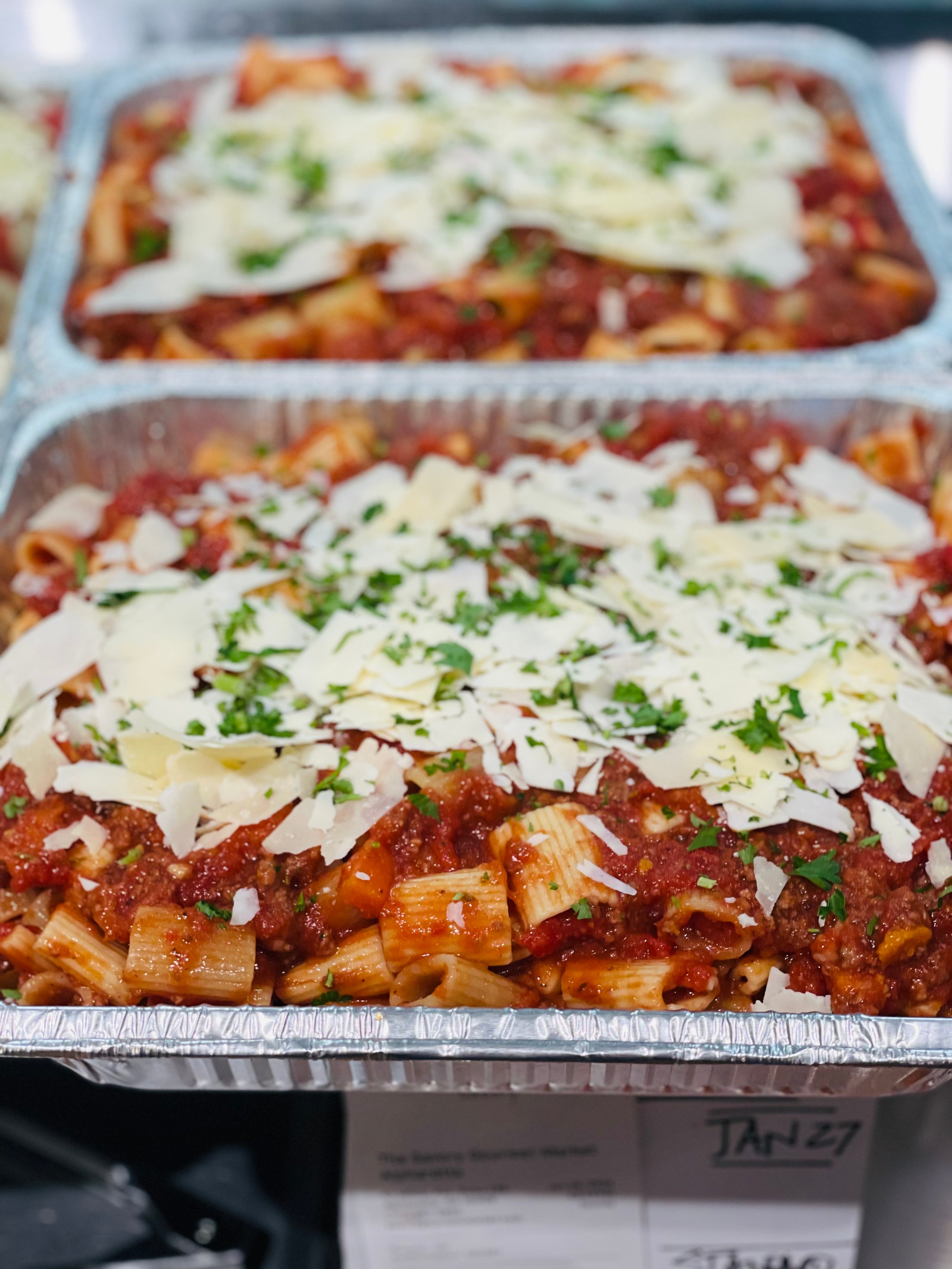 Penne Bolognese - Catering | The Savory Gourmet