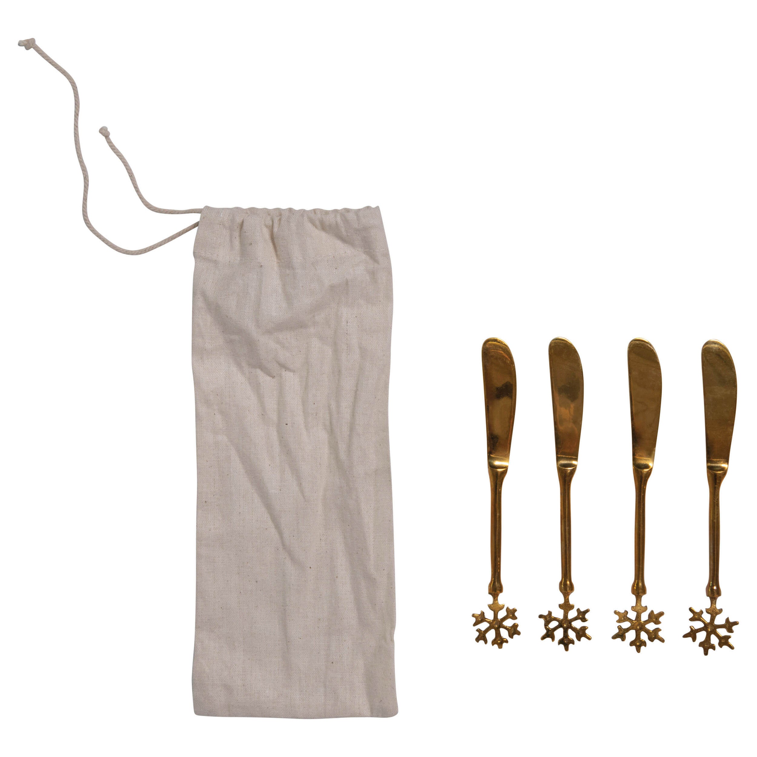 Snowflake Canape Spreader Knife | The Savory Gourmet