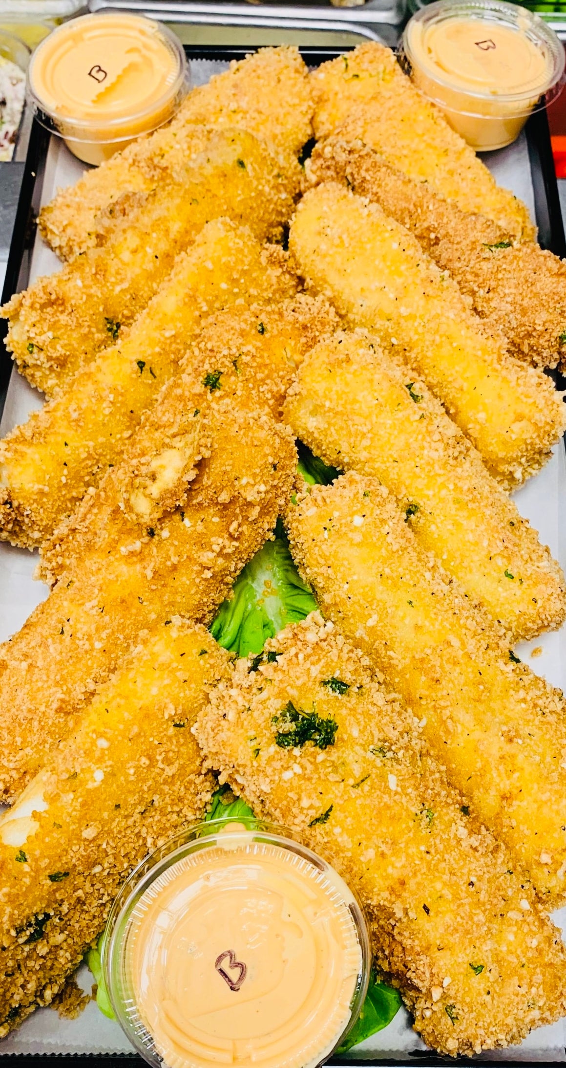 Flash Fried Cod Fish 2 piece | The Savory Gourmet