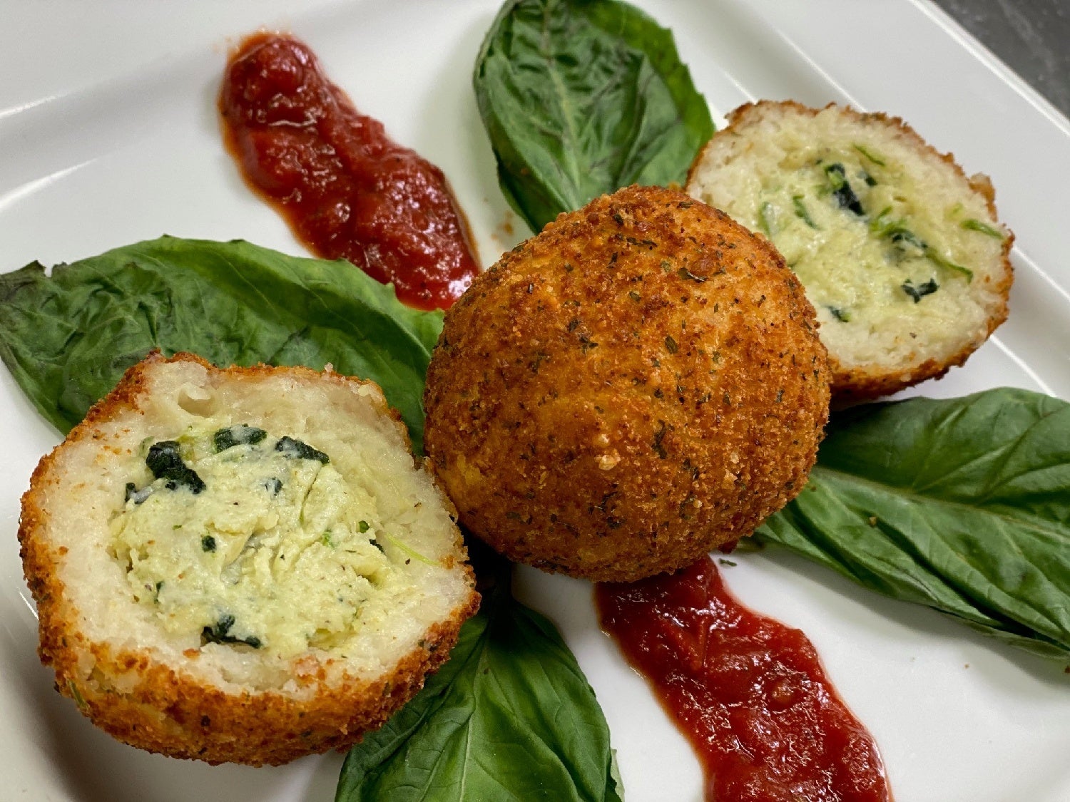 Italian Spinach And Ricotta Arancini | The Savory Gourmet