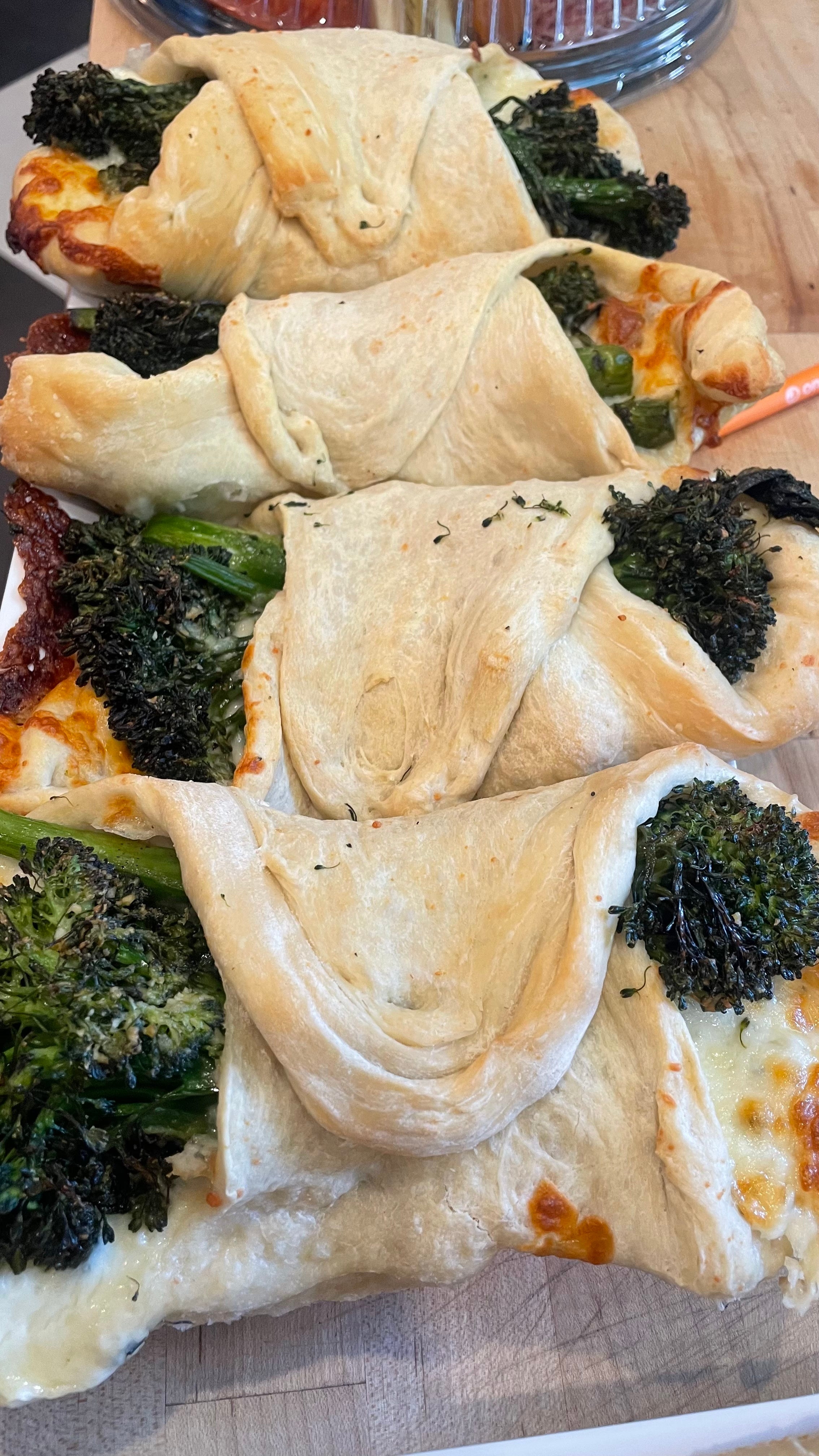 Broccoli roll with mozzarella | The Savory Gourmet