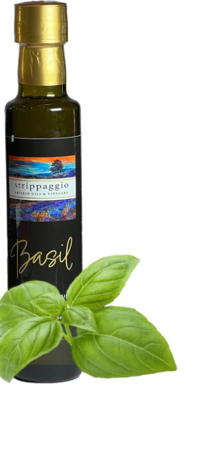 Basil Infused EVOO 100 ML - Strippaggio | The Savory Gourmet